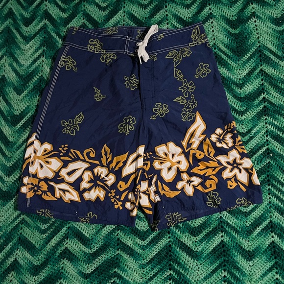 Quiksilver | Swim | Vintage 9s Quicksilver Board Shorts | Poshmark